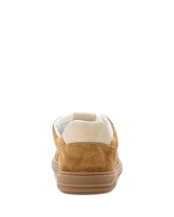 Versace Lace-up Low-top Sneakers - Whiskey
