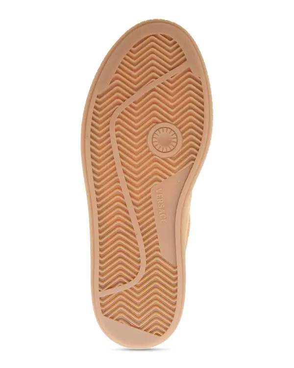 Versace Lace-up Low-top Sneakers - Whiskey