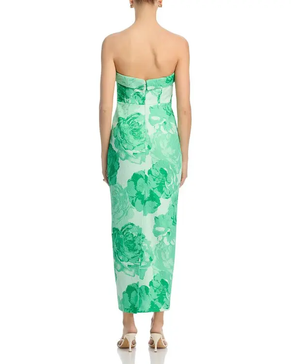 MILLY Ella Jacquard Maxi Dress