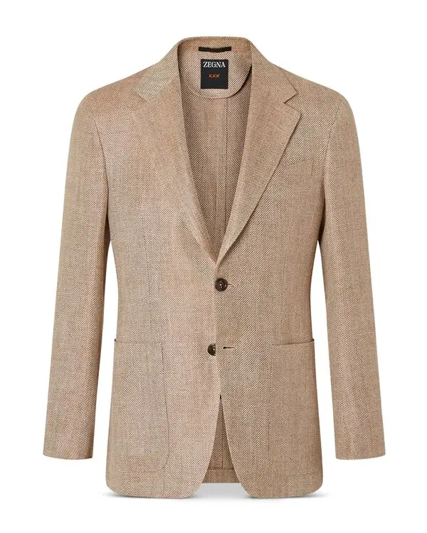 Zegna Silk And Linen Jacket