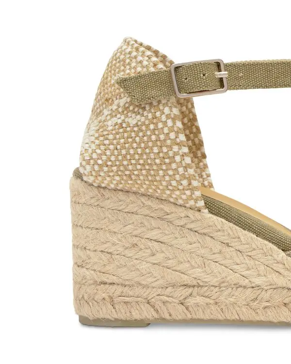 CastaÑer Carol Espadrille Wedge Pumps - Laurel