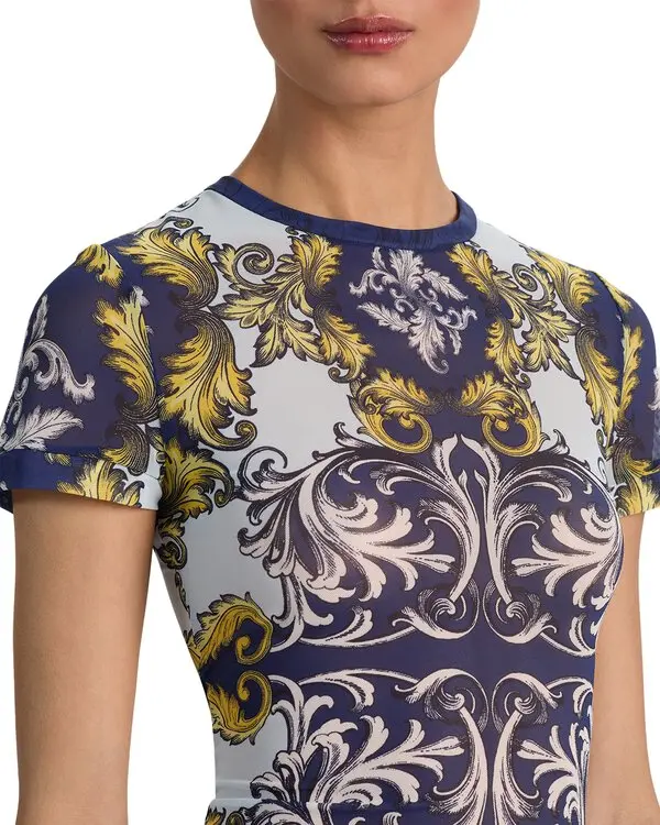 Alice + Olivia Tess Crewneck Tee