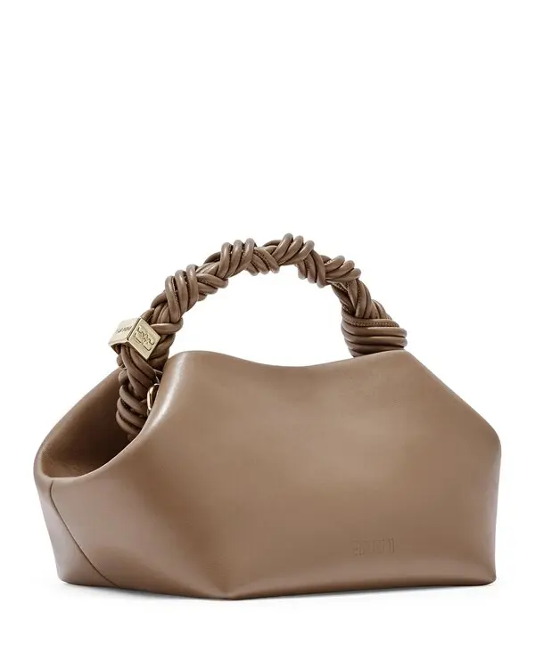 GANNI Bou Small Shoulder Bag - Coca Mocha