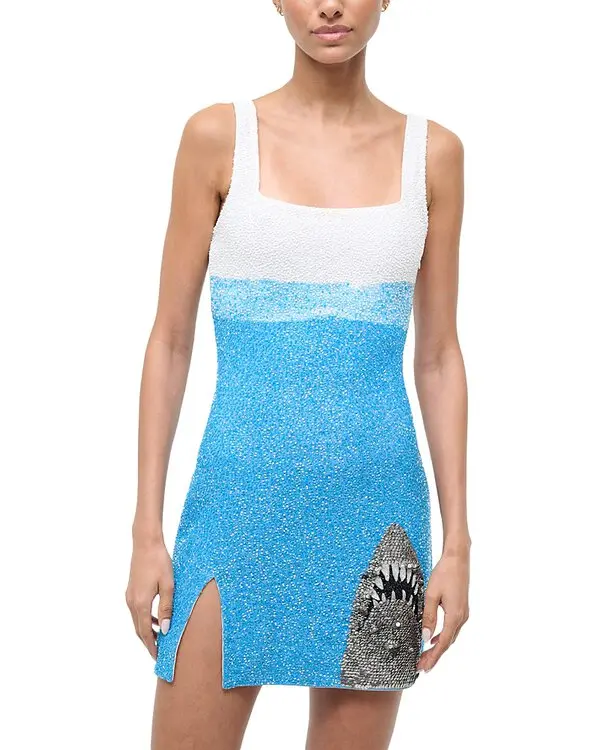 Staud Le Sable Mini Dress