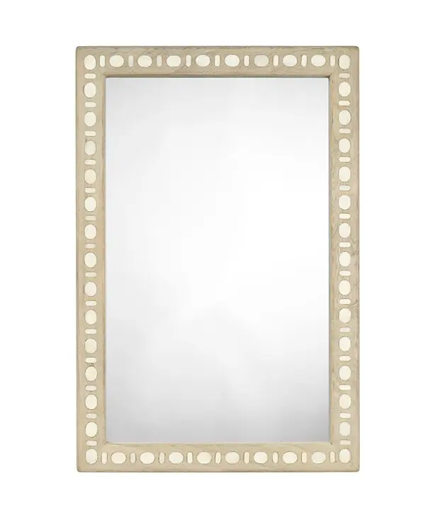 JAMIE YOUNG CO. Sama Wood And Bone Inlay Mirror - Natural