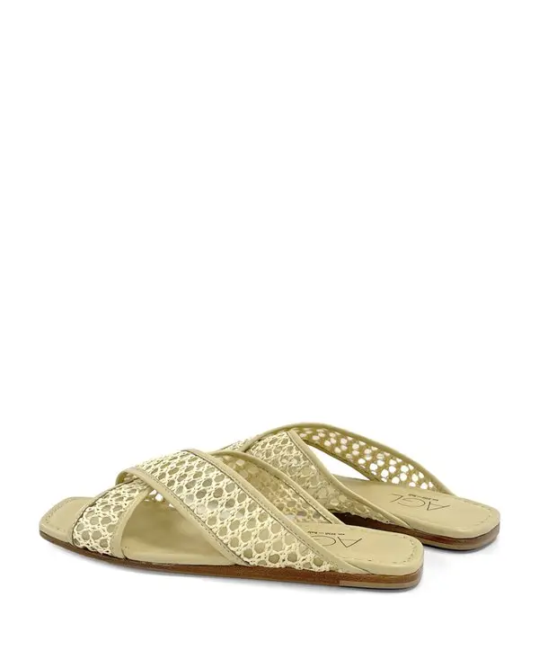 Agl Woven Slide Sandals