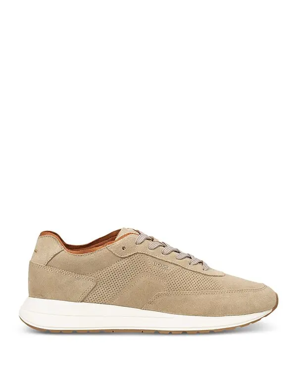 BOSS Vinston Running Sneakers - Medium Beige