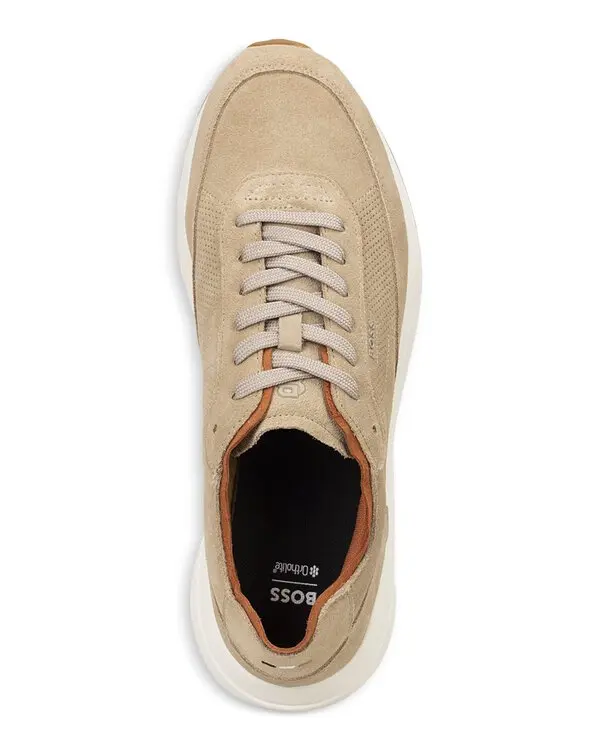 BOSS Vinston Running Sneakers - Medium Beige