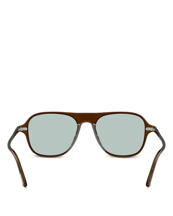 Oliver Spencer Nilos Square Optical Glasses, 56mm
