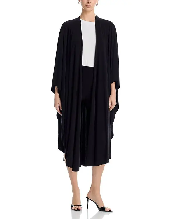 Norma Kamali Shawl Wrap - Black