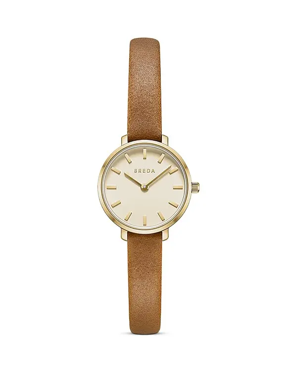 BREDA Beverly Watch, 25mm - Brown/gold
