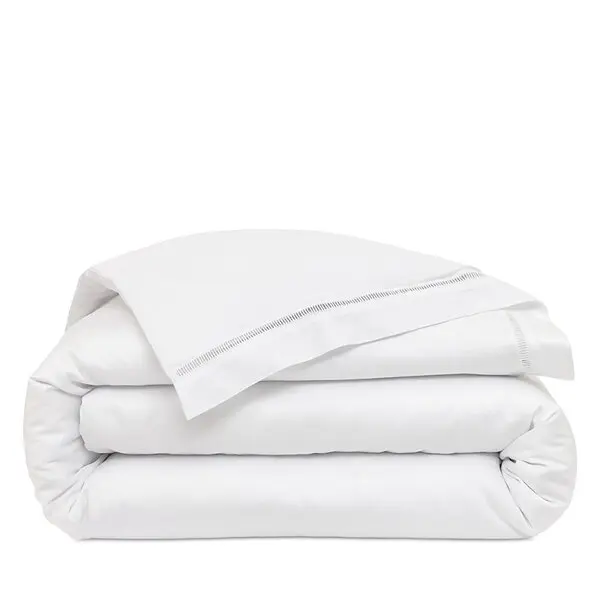YVES DELORME Colisee Duvet Cover, King - White