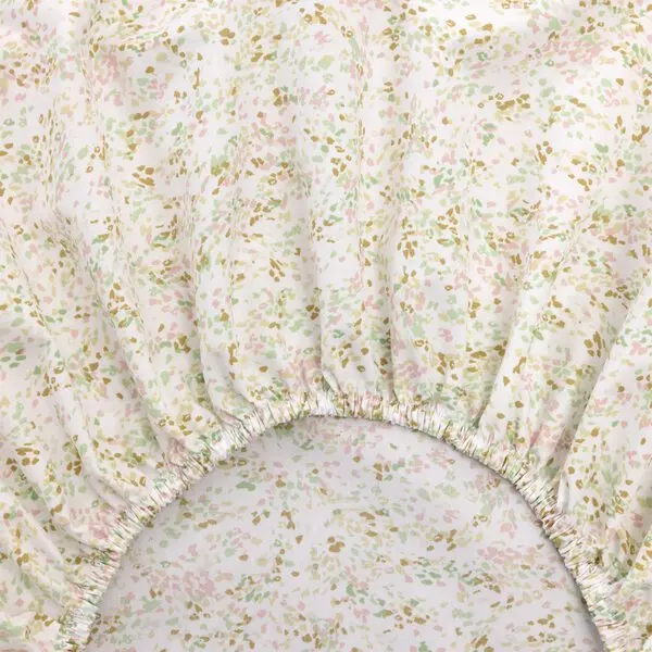 YVES DELORME Gaura Fitted Sheet, Queen