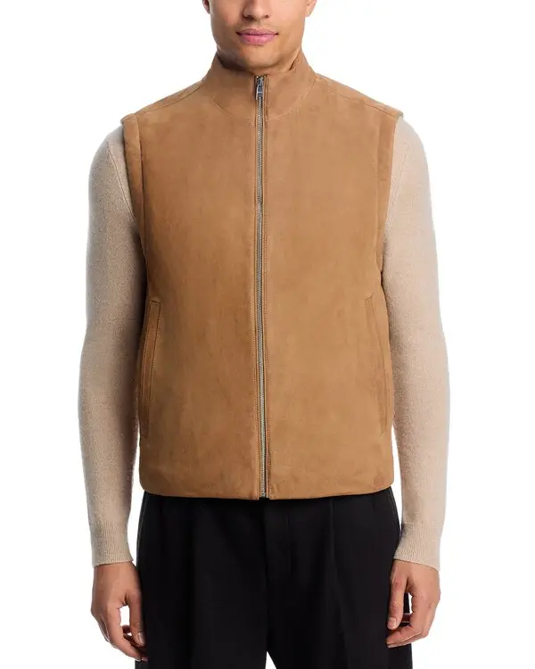 BOSS H Marens Suede Vest