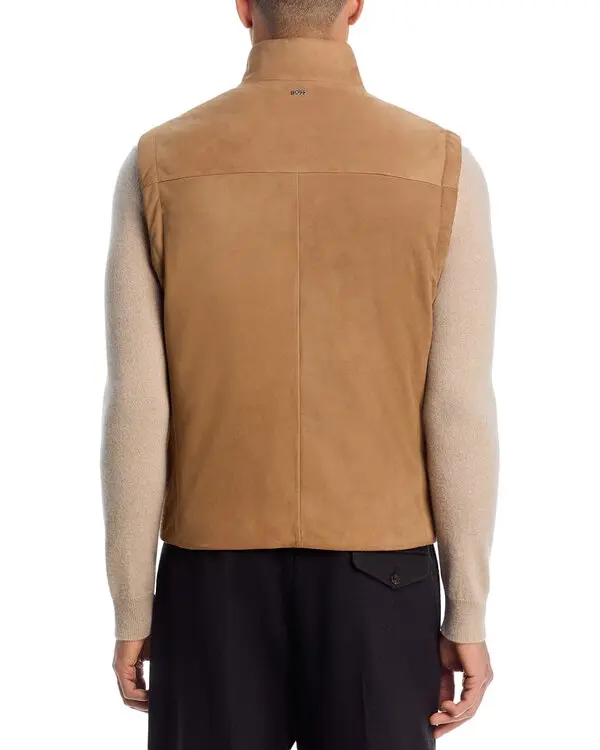 BOSS H Marens Suede Vest