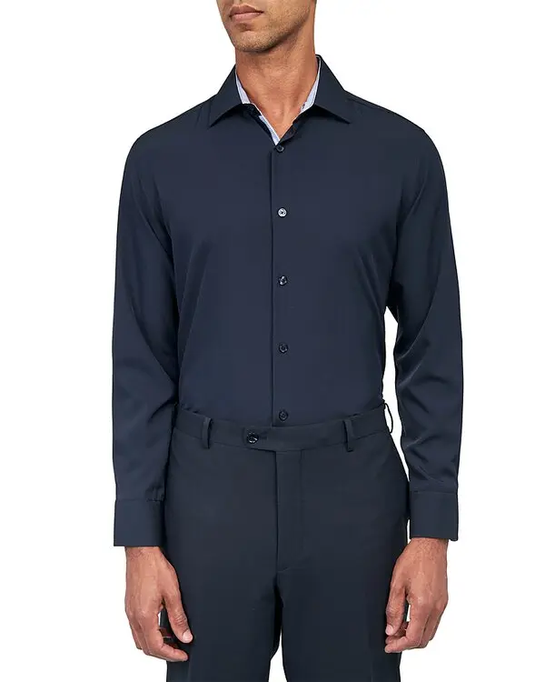 WRK Slim Fit Solid Performance Dress Shirt