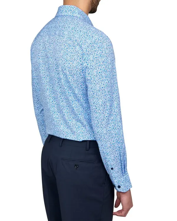 WRK Slim Fit Floral Performance Dress Shirt