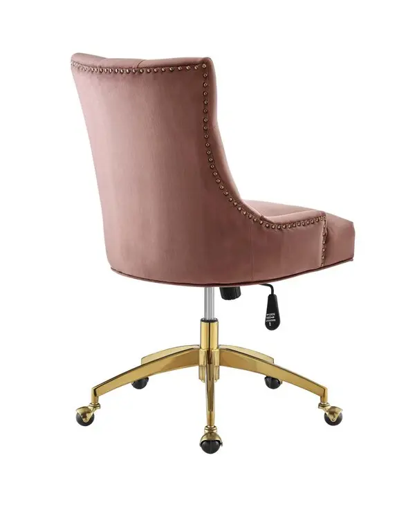 MODWAY Regent Tufted Performance Velvet Office Chair