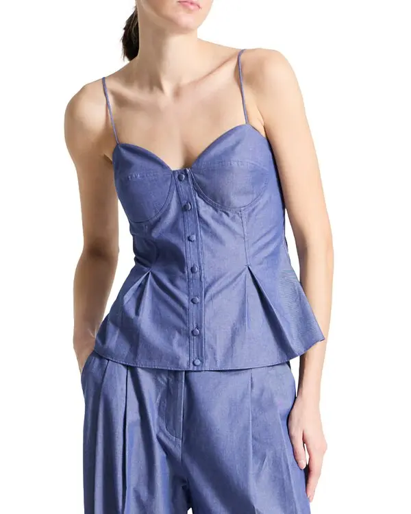 SAINT ART Chaya Peplum Hem Top