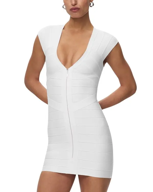 Herve Leger Sleeveless Mini Dress