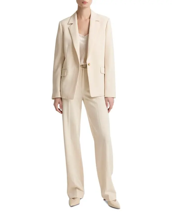 Vince Soft Sculpture Blazer - Ecru