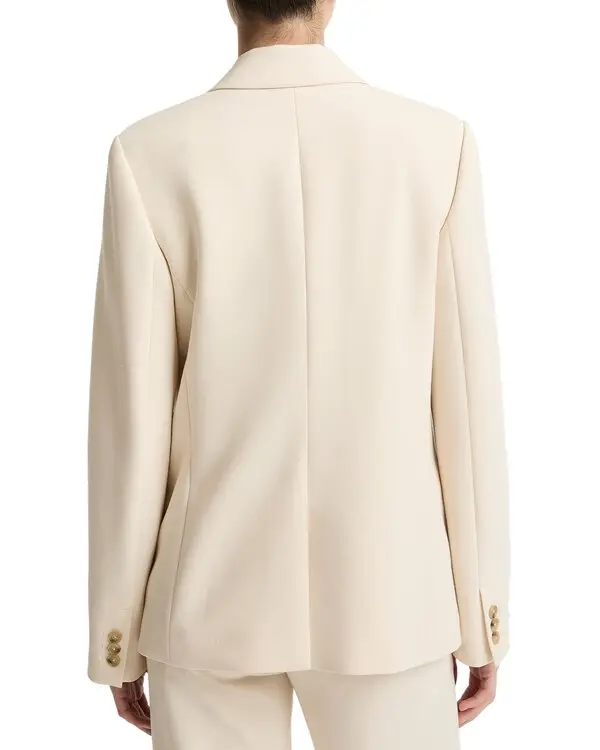 Vince Soft Sculpture Blazer - Ecru