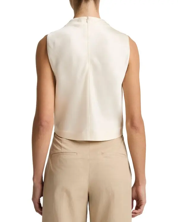 Vince Cropped Top - Flax