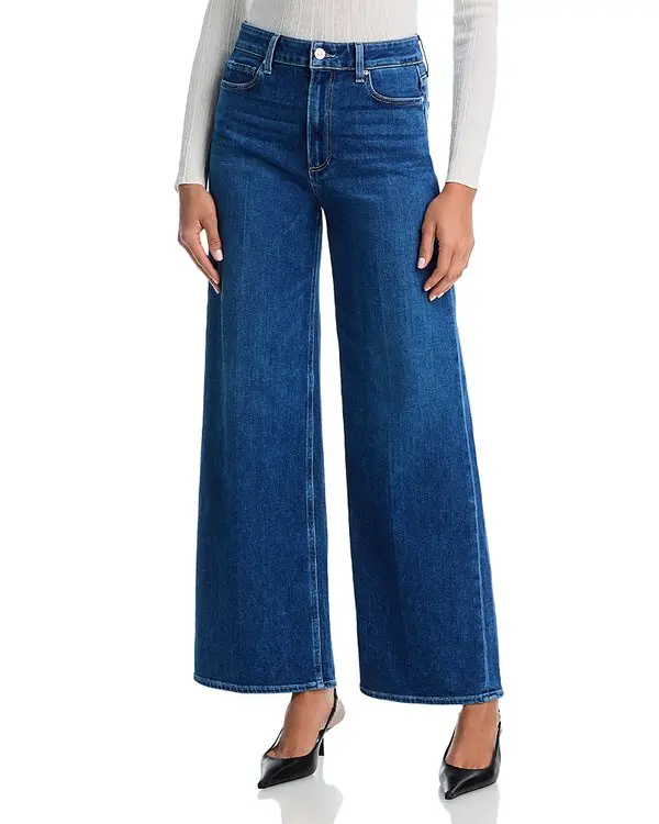 Paige Aneesa High Rise Wide Leg Jeans