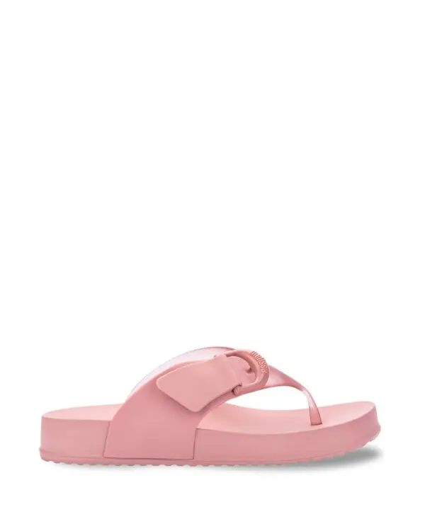 Melissa Cozy Thong Flip Flop Sandals - Pink/pink