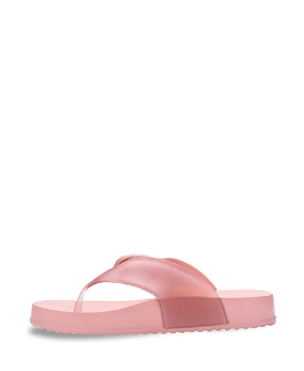 Melissa Cozy Thong Flip Flop Sandals - Pink/pink