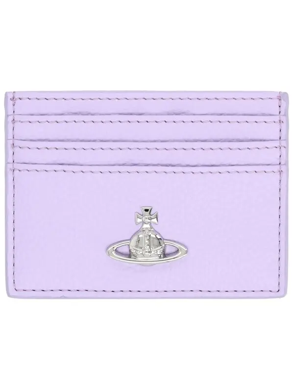 VIVIENNE WESTWOOD Flat" Card Holder - Lilac
