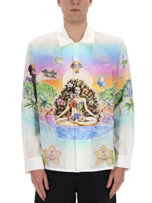 Casablanca Innocence" Shirt With Print