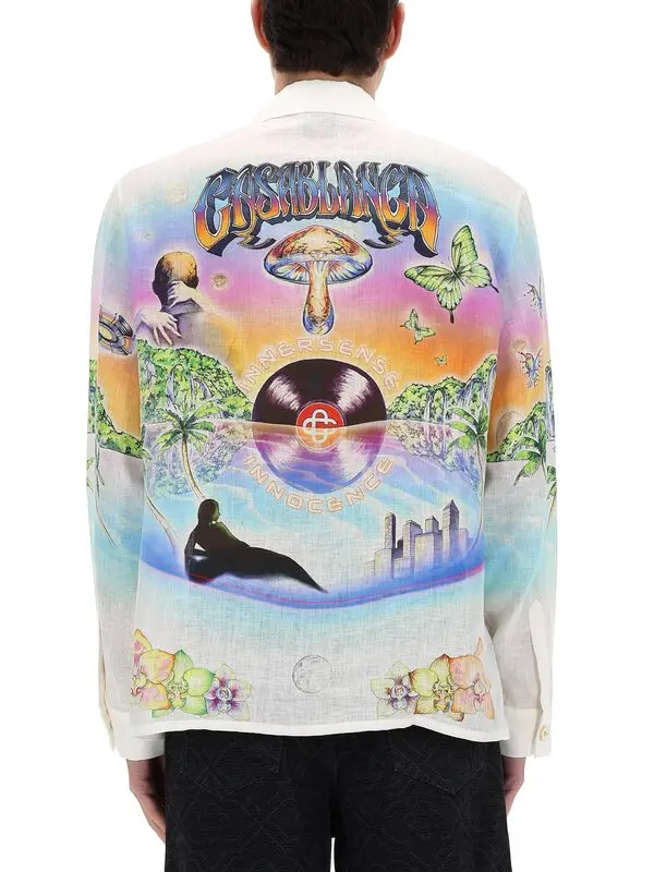 Casablanca Innocence" Shirt With Print
