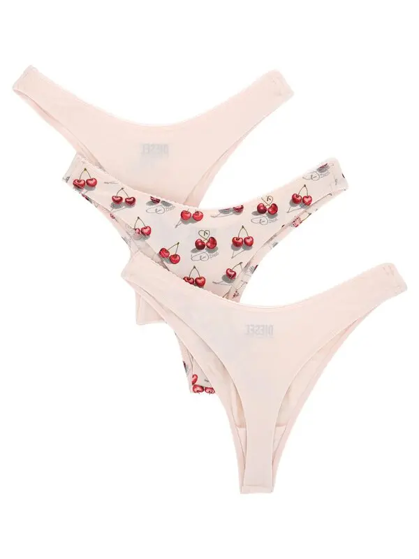 DIESEL® 3-pack Of "ufpn-punchy" Briefs - White