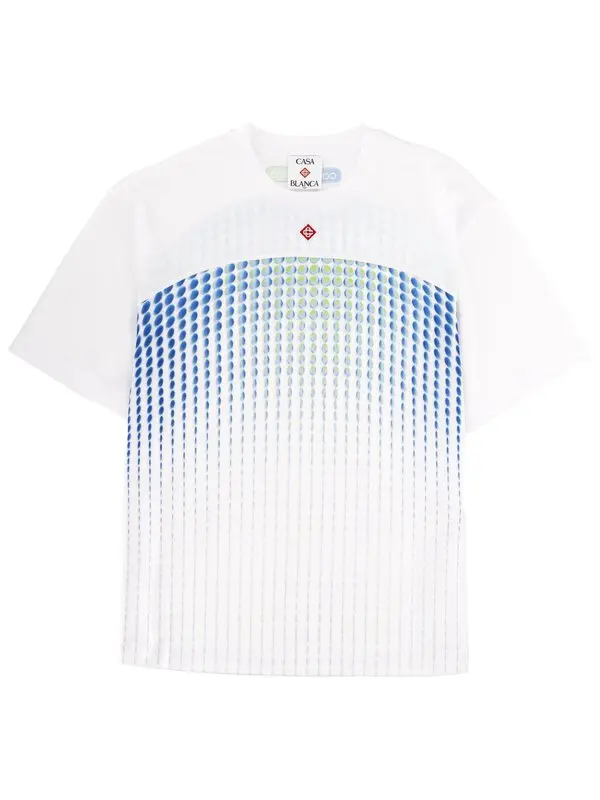 Casablanca T-shirt With Print - White