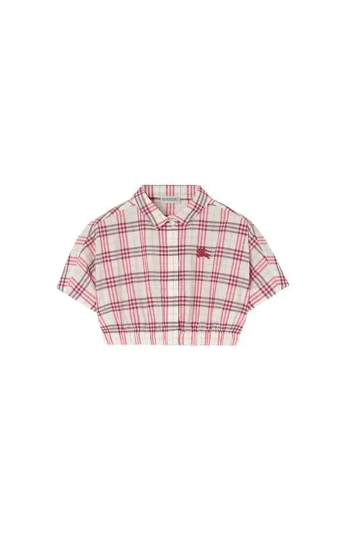 Burberry Check Cotton Shirt