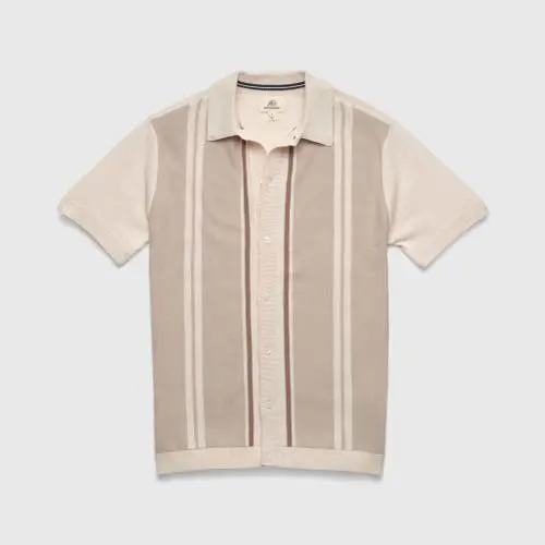 SURFSIDE SUPPLY CO. Brent Stripe Knit Shirt