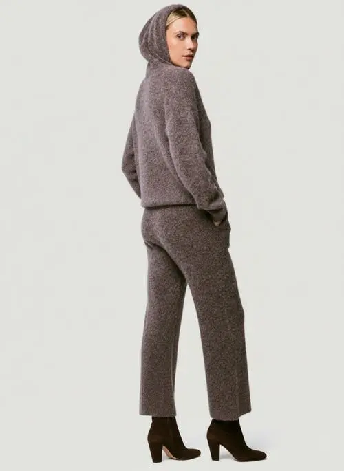 Majestic Filatures Ultra Soft Baby Alpaca Hoodie - Bison