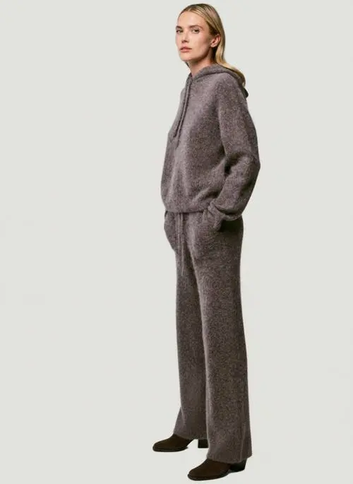 Majestic Filatures Ultra Soft Baby Alpaca Drawstring Pant - Bison