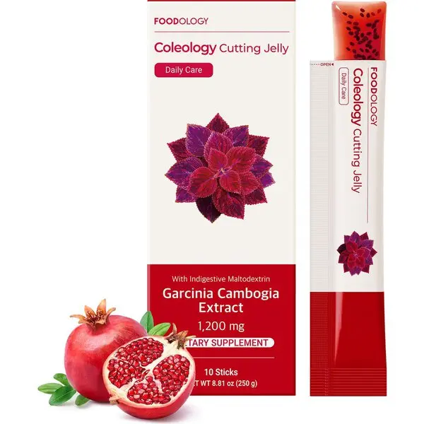 FOODOLOGY Coleology Cutting Jelly 10 Sticks - Red