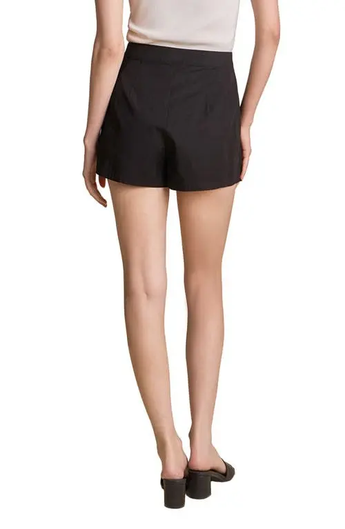 English Factory Pintuck Flare Cotton Shorts