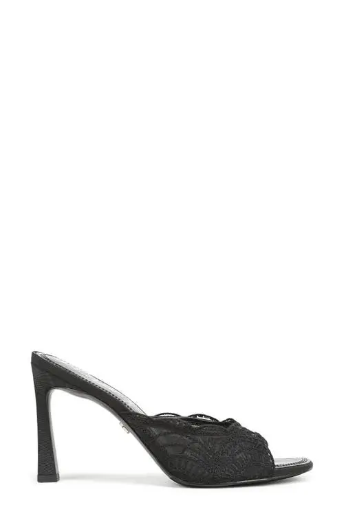 Sam Edelman Iva Mesh Sandal - Black