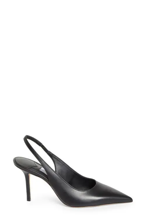JIMMY CHOO Love Pointed Toe Slingback Pumps - Black