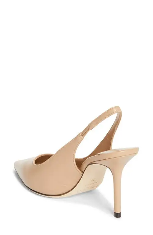JIMMY CHOO Love Pointed Toe Slingback Pump - Chai