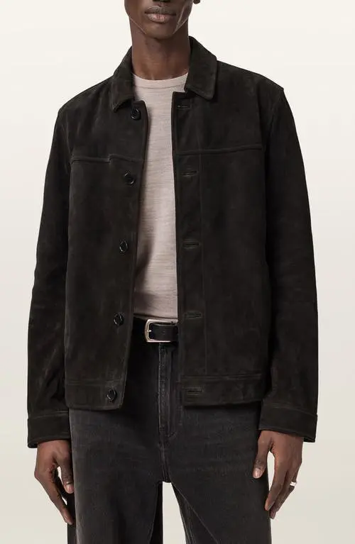 ALLSAINTS Nates Suede Jacket