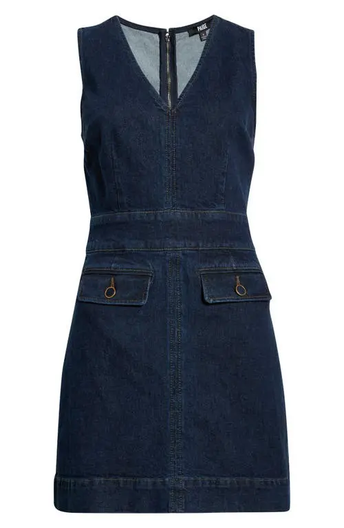 Paige Sylvia Denim Minidress - Ballast