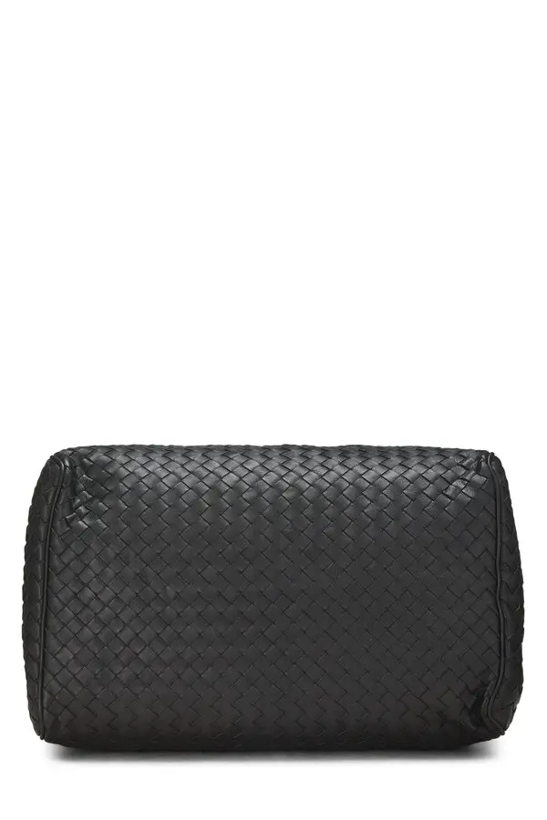 Bottega Veneta Intrecciato Leather Boston