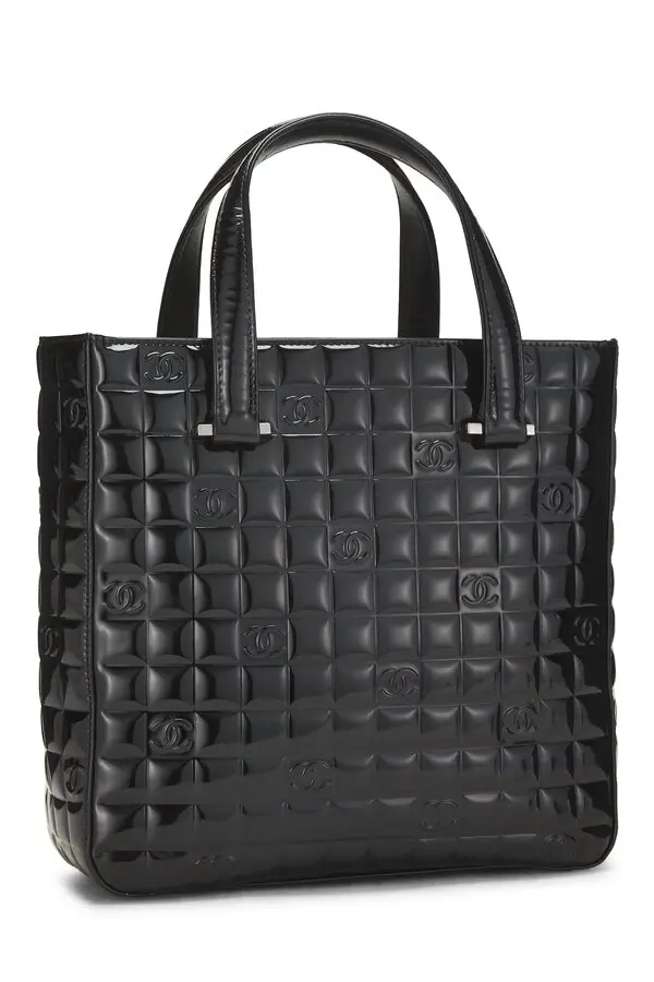 Chanel Quilted Chocolate Bar Tote