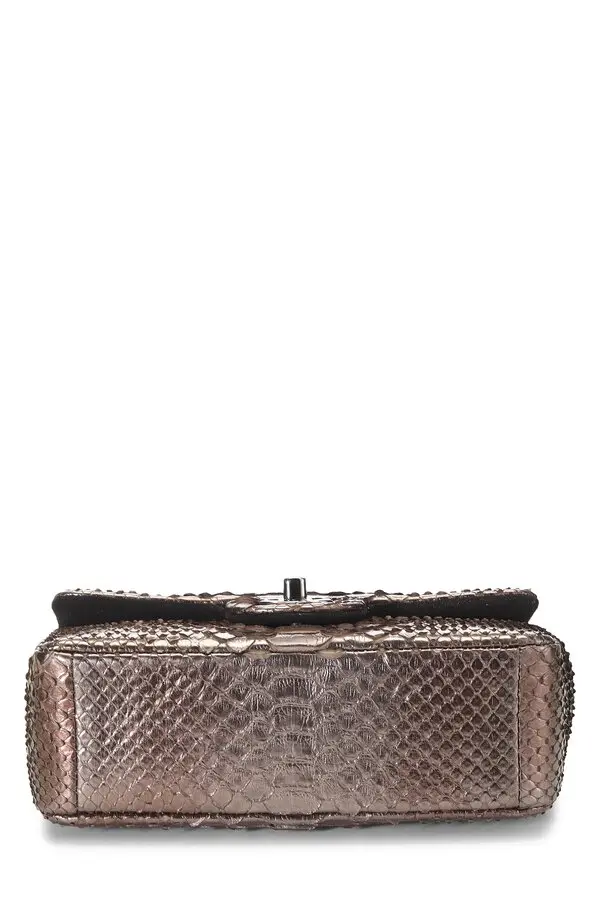 Chanel Python Rectangular Flap