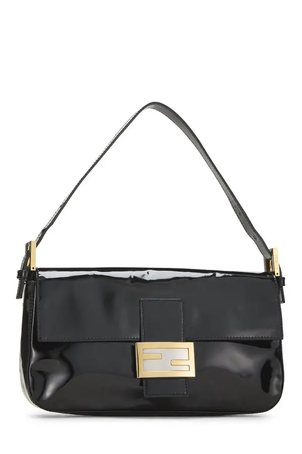 Fendi Patent Leather Baguette